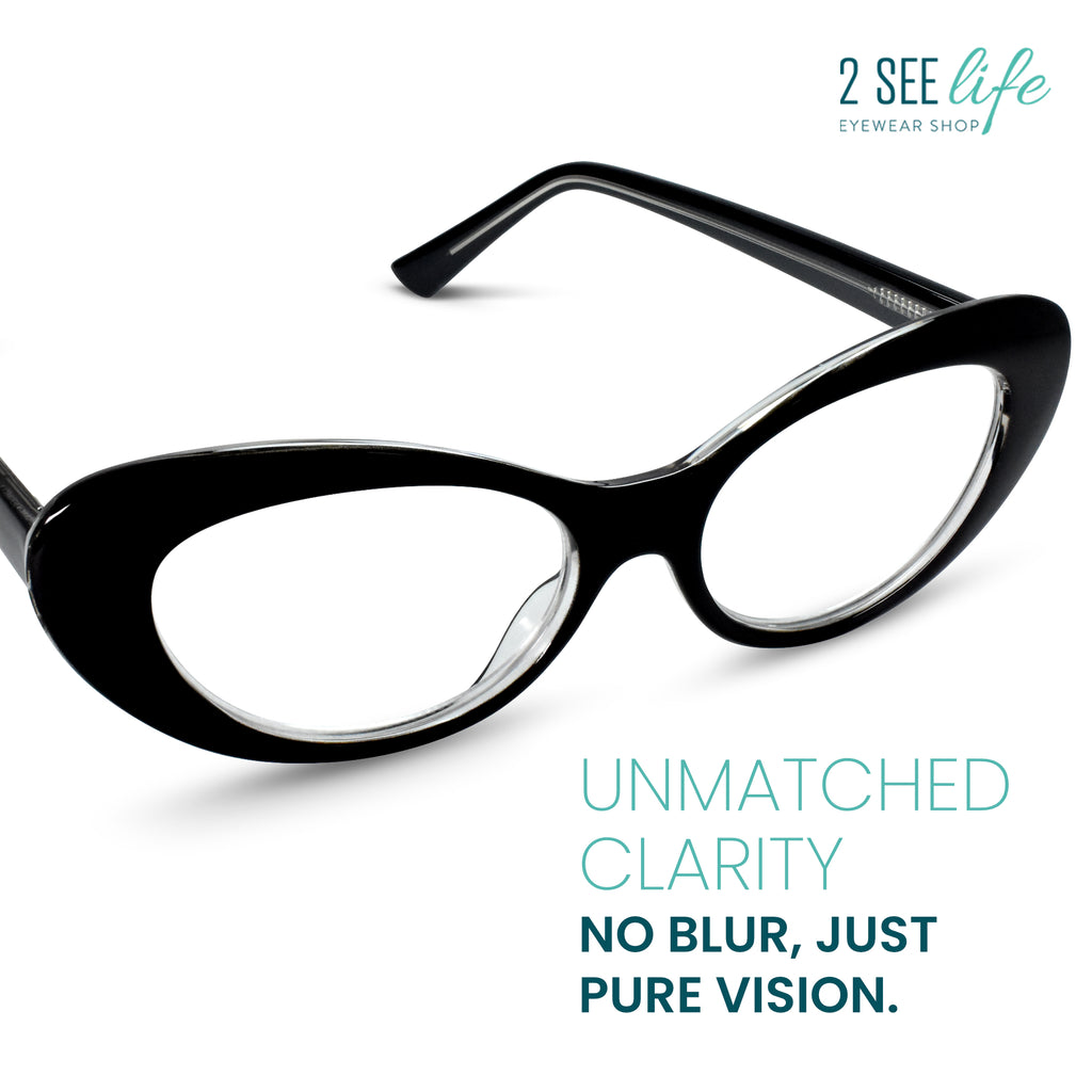 Top-Rated Retro Oval Cat Eye Reading Glasses for Women– 2SeeLife