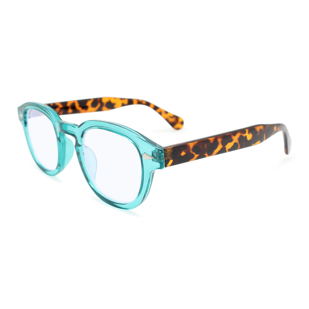 Colorful Retro Blue Light Reading Glasses For Women | R-895P– 2SeeLife