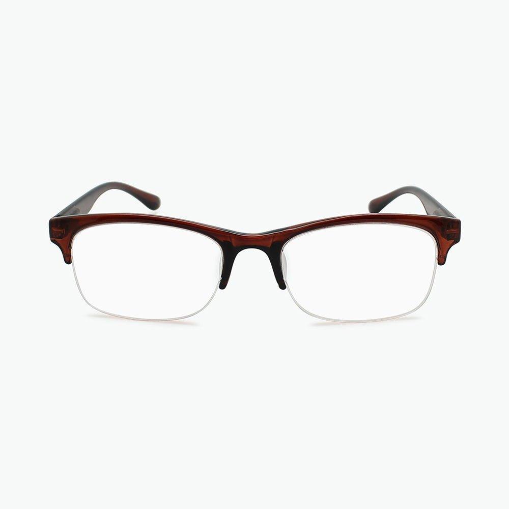 Half Rim Rectangular Reading Glasses R-631– 2SeeLife