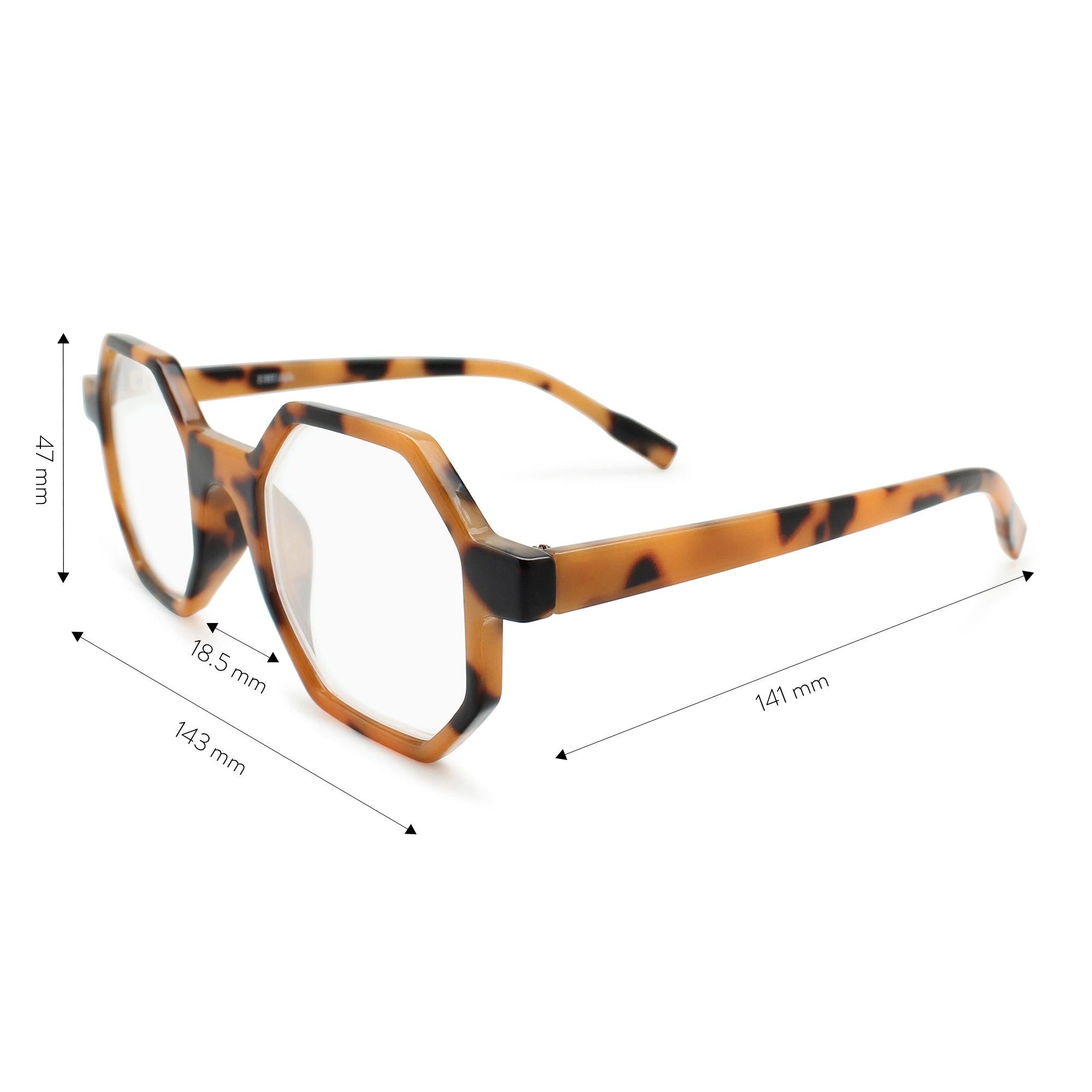 Buy Hexagon and Octagon Reading Eyeglasses Frame | 2SeeLife
